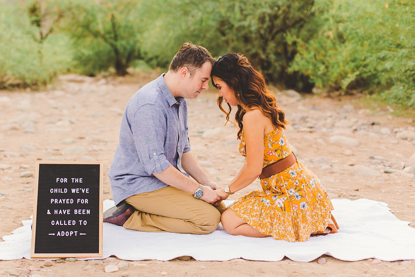 Adoption Announcement Photos at Phon D Sutton | Mesa Photographer